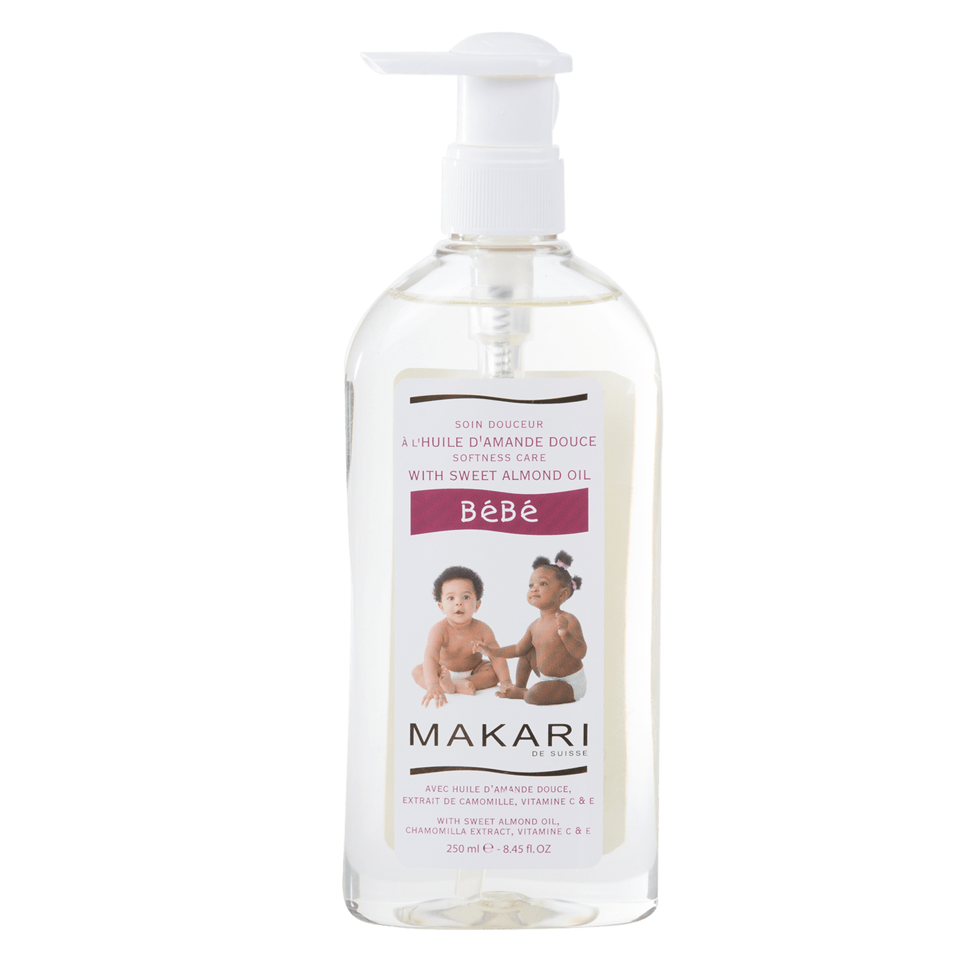 MAKARI - BEBE OIL /Silkens skin. Nourishes. Soothes. For all skin type