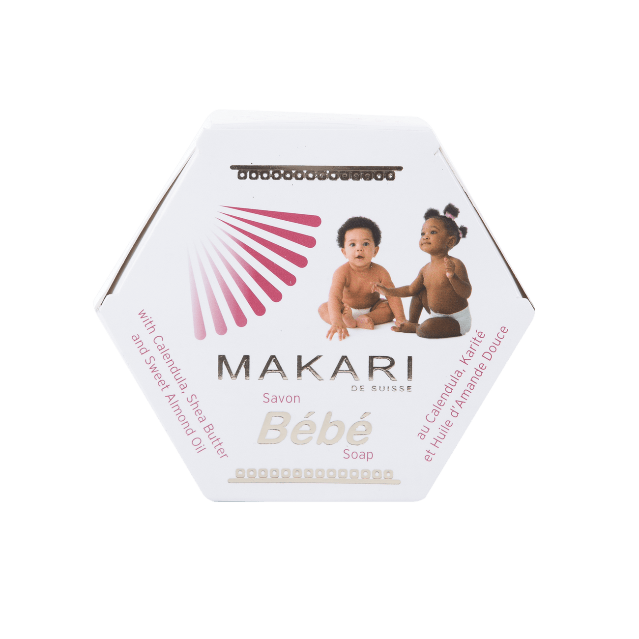 MAKARI - BEBE SOAP / Gently cleanses. Soothes. Nourishes. For delicate