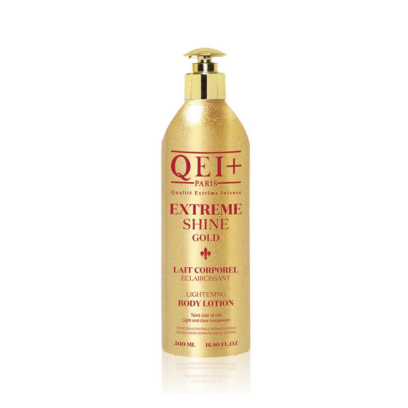 QEI+ PARIS LIGHTENING BODY LOTION | QEI EXTREME SHINE GOLD | ShanShar